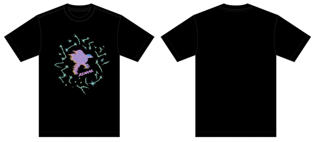 【T-SHIRT】"EAGLE" T (BLACK) | AZARAK STORE