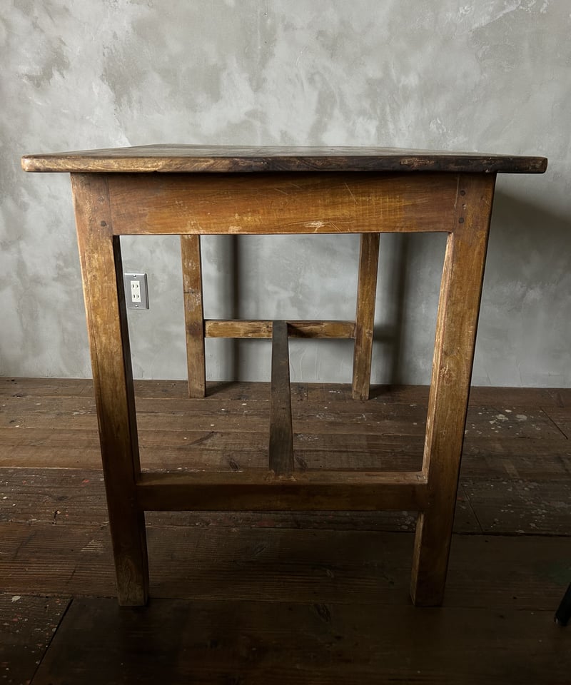 チーク材のデスク/家具/アンティーク | 骨董・アンティークの チーク材のデスク/家具/アンティーク | 骨董・アンティークの