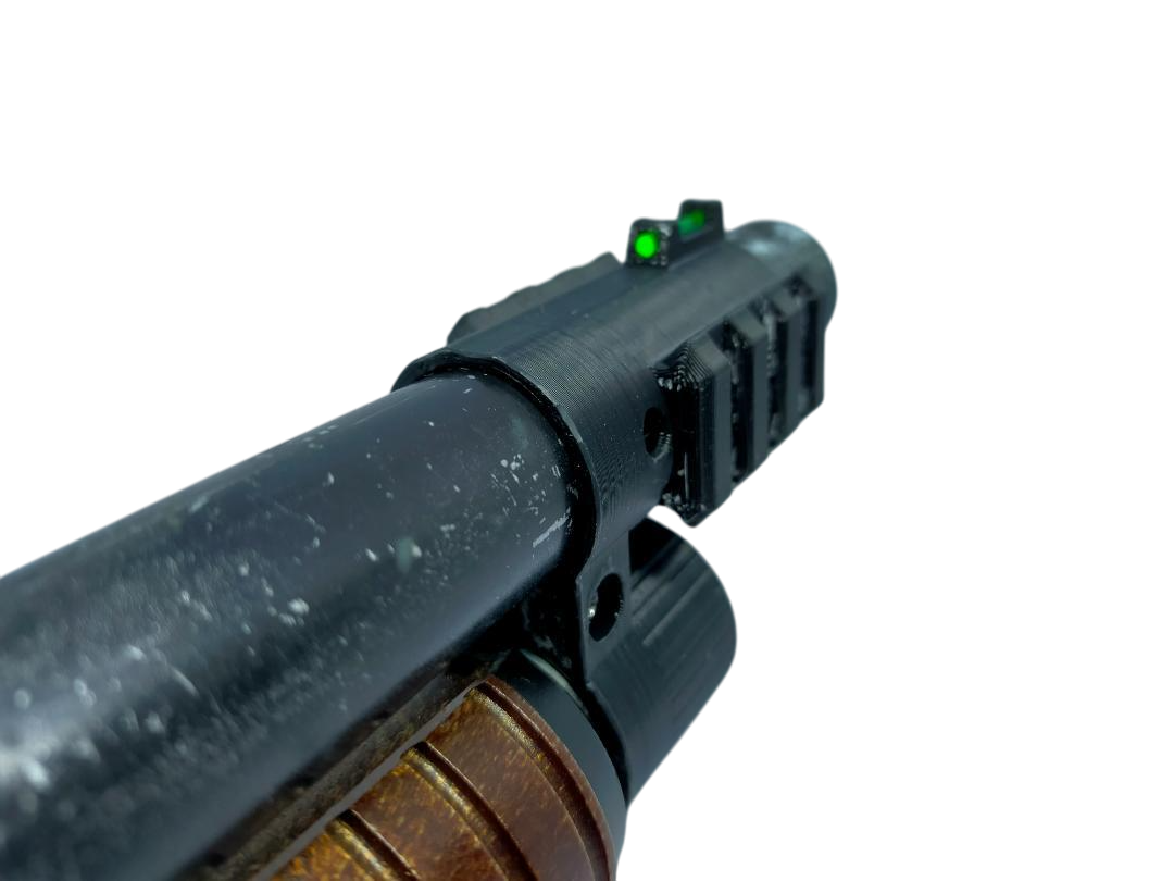 KTWイサカM37用サイドレイル付き集光フロントサイト | GunSmith KTWイサカM37用サイドレイル付き集光フロントサイト | GunSmith