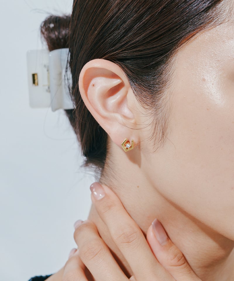 Wave ヘアクリップ <Beige×Marble> | Dinamis Wave ヘアクリップ <Beige×Marble> | Dinamis
