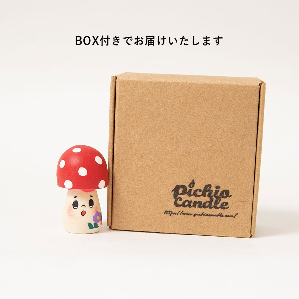 pichio candle 木製 きのこ pic-0065 | 北欧雑貨とハンドメイド雑貨の...