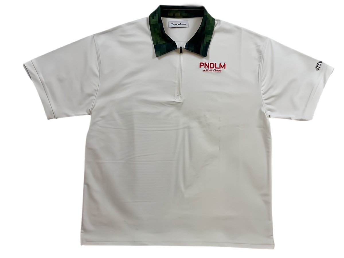 CIRCLE LOGO TURF CAMO POLO WHITE | pendulum