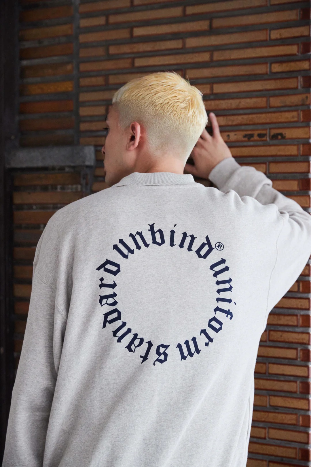 UNBIND SWEAT FLEECE POLO NATURAL | pendulum