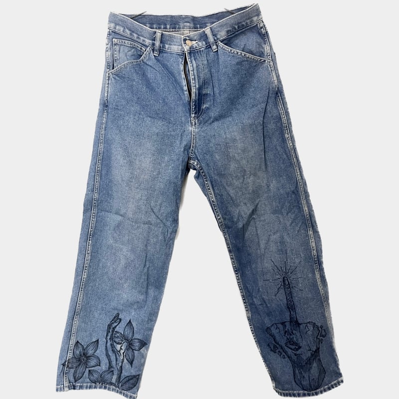 ペイントデニム】ryushow art pants No.3 | ryushowww art ペイントデニム】ryushow art pants No.3 | ryushowww art