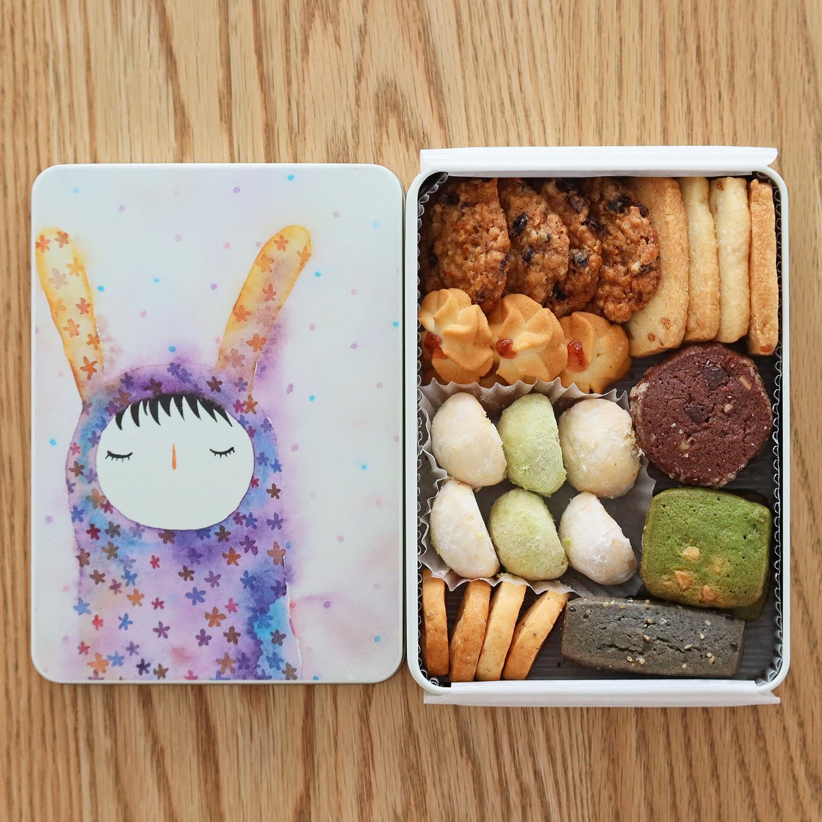 アーティストデザインクッキー缶 1 (goasa) | 福花堂