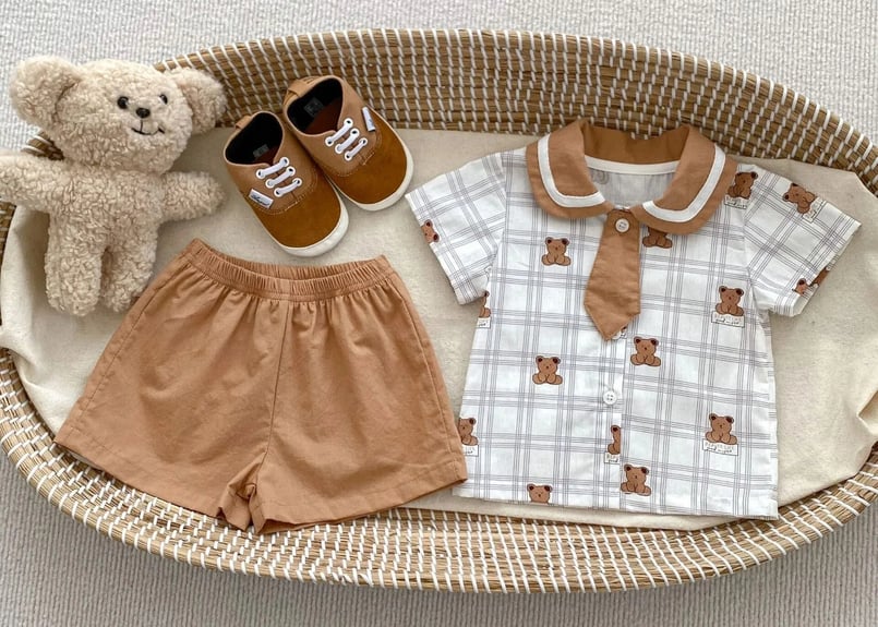テディベアセーラーセットアップ🧸🎈66〜100 | Prince テディベアセーラーセットアップ🧸🎈66〜100 | Prince