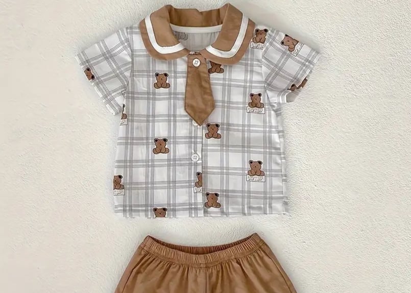テディベアセーラーセットアップ🧸🎈66〜100 | Prince テディベアセーラーセットアップ🧸🎈66〜100 | Prince