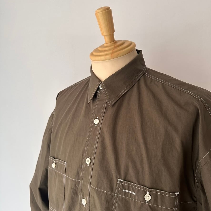 SUNNY ELEMENT / CANYON SHIRT (OLIVE) | weaver