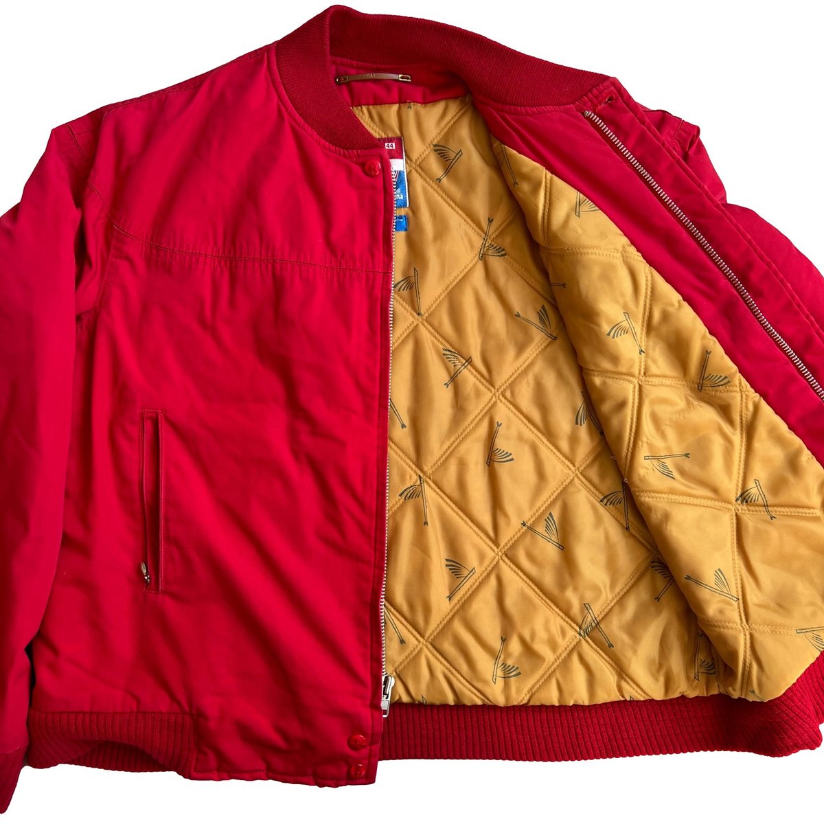 70’s Catalina derby jacket RED | 髭