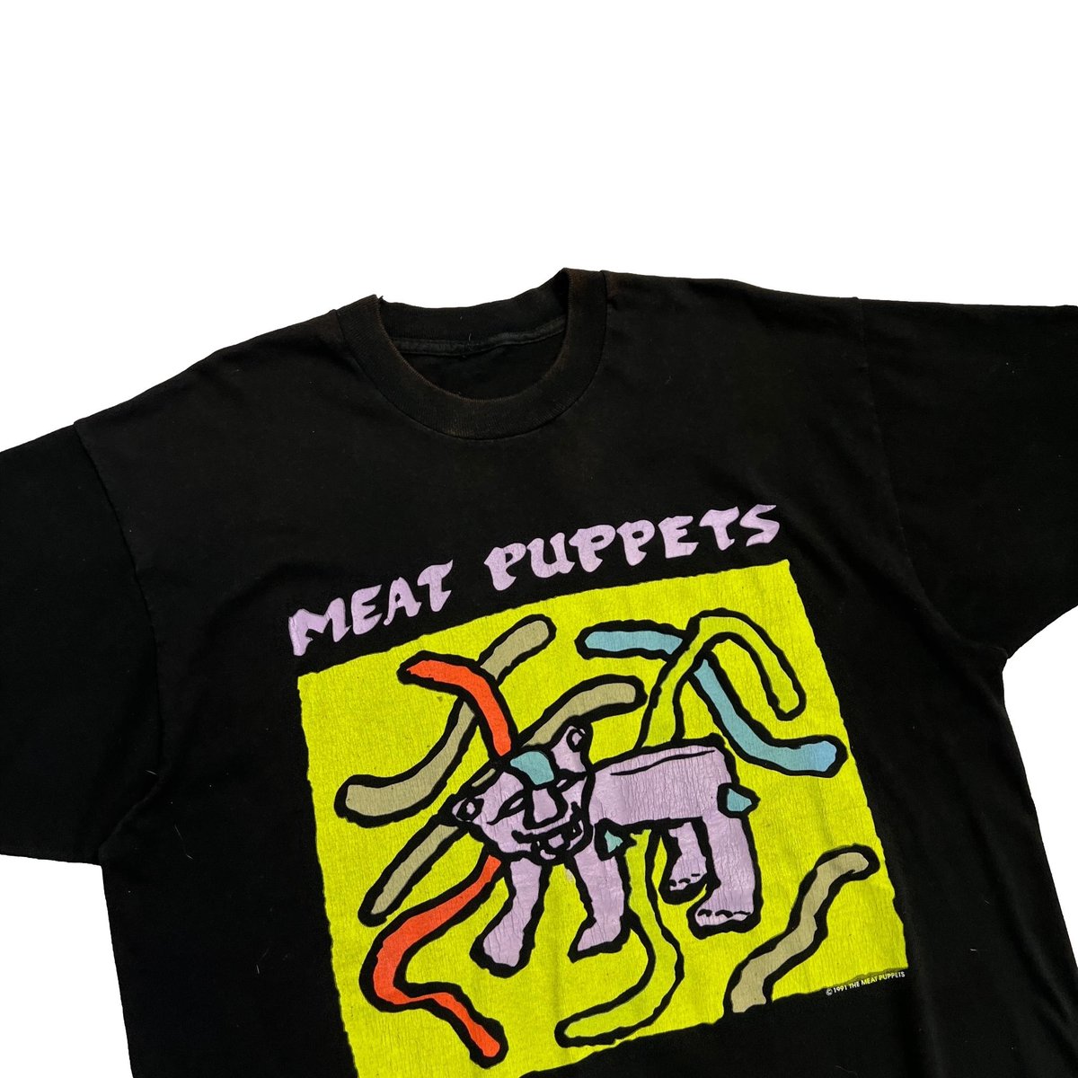 90'S MEAT PUPPETS "Forbidden Places" printed T-...