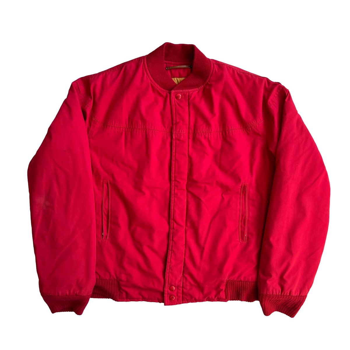 70’s Catalina derby jacket RED | 髭
