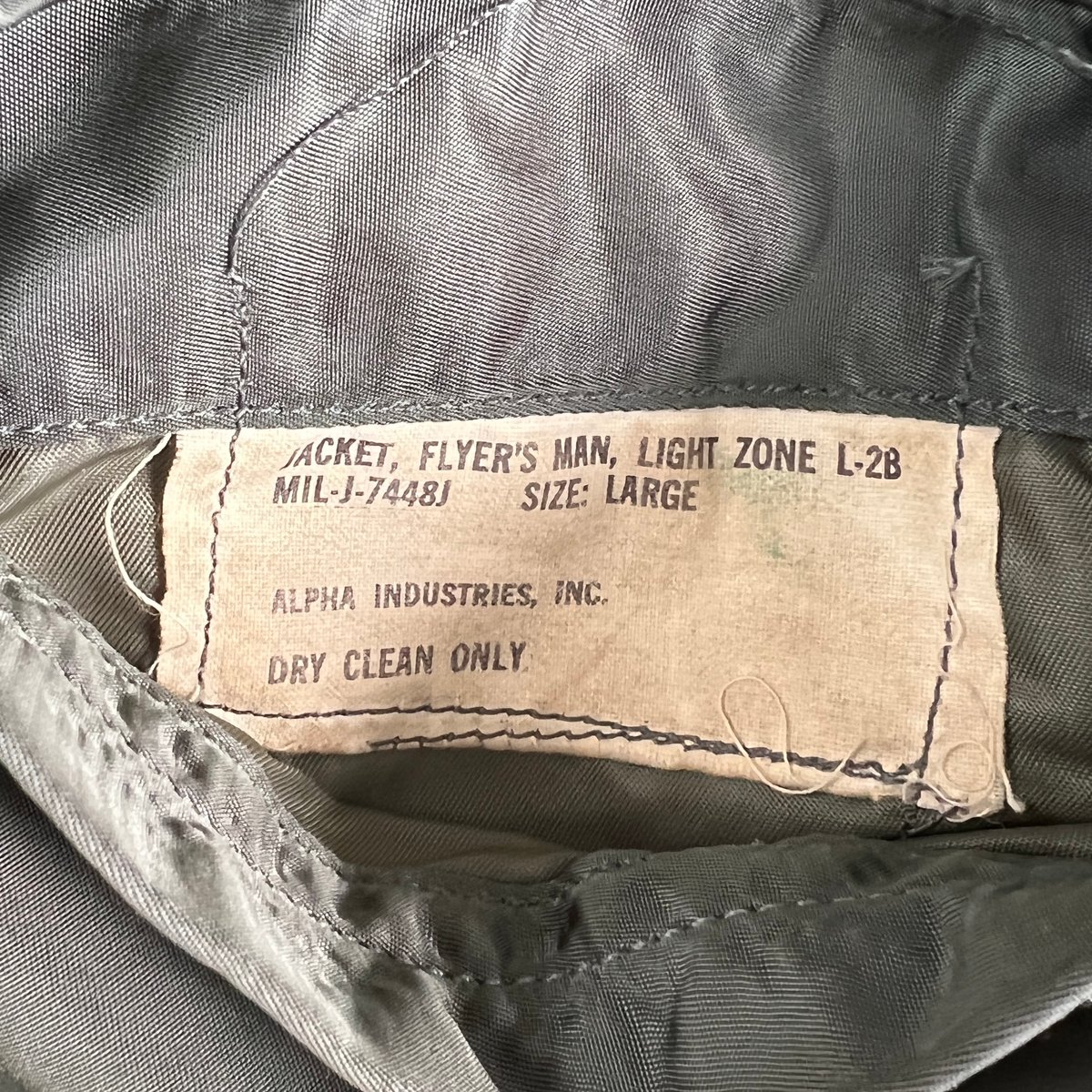 70's~ US AIR FORCE L2B flight jacket | 髭