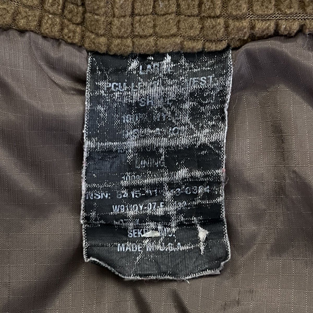 US ARMY PCU LEVEL7VEST MADE BY SEKRI | 髭