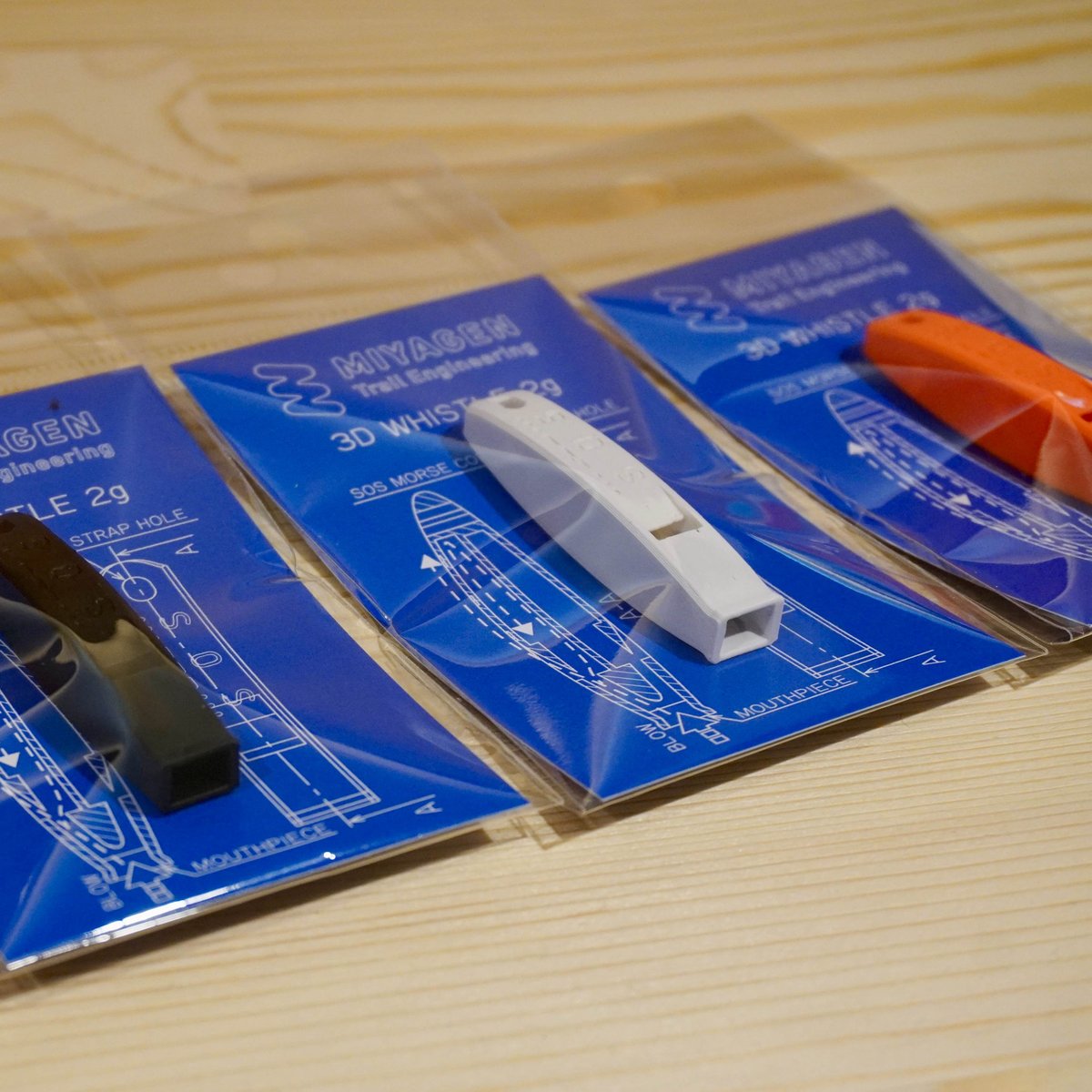 MIYAGEN Trail Engineering | 3D WHISTLE 2g | 山道具...