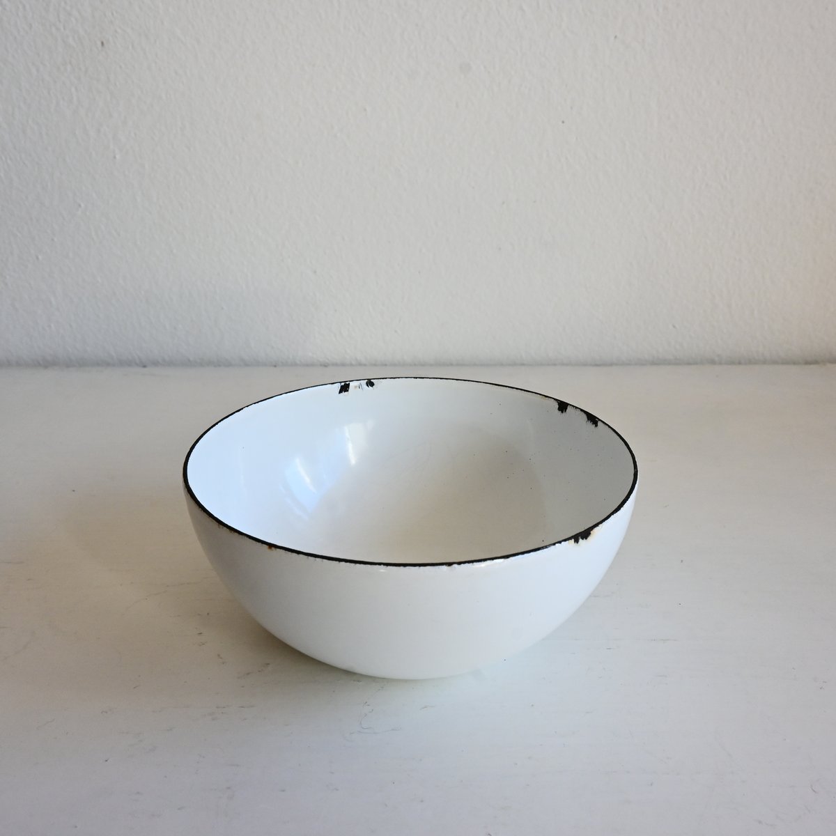 ARABIA FINEL Enamel BOWL / アラビア・フィネル 琺瑯ボウル（ホワイ...