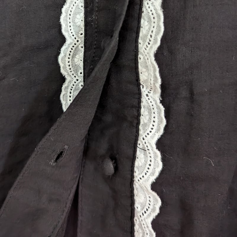 GO GO VINTAGE! BLOUSE - BLACK&WHITE | madder ma GO GO VINTAGE! BLOUSE - BLACK&WHITE | madder ma