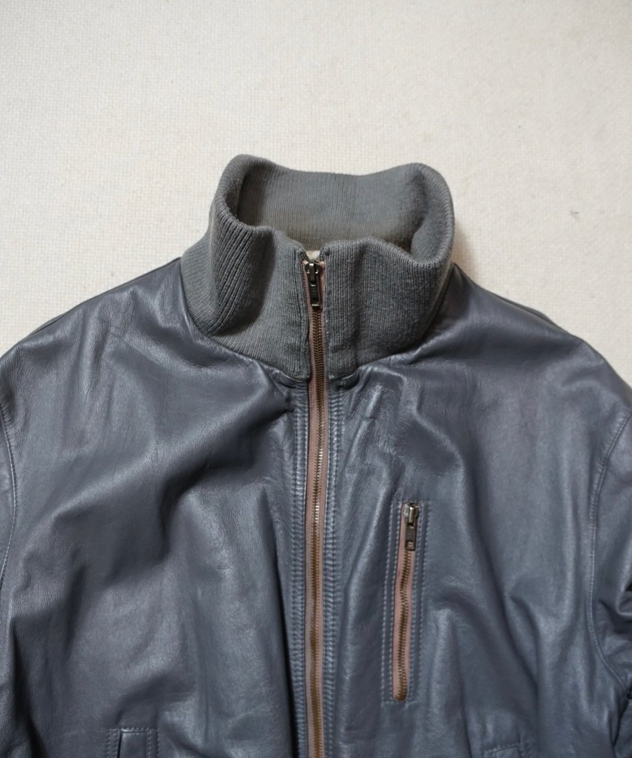 1980～90s German military pilot leather jacket