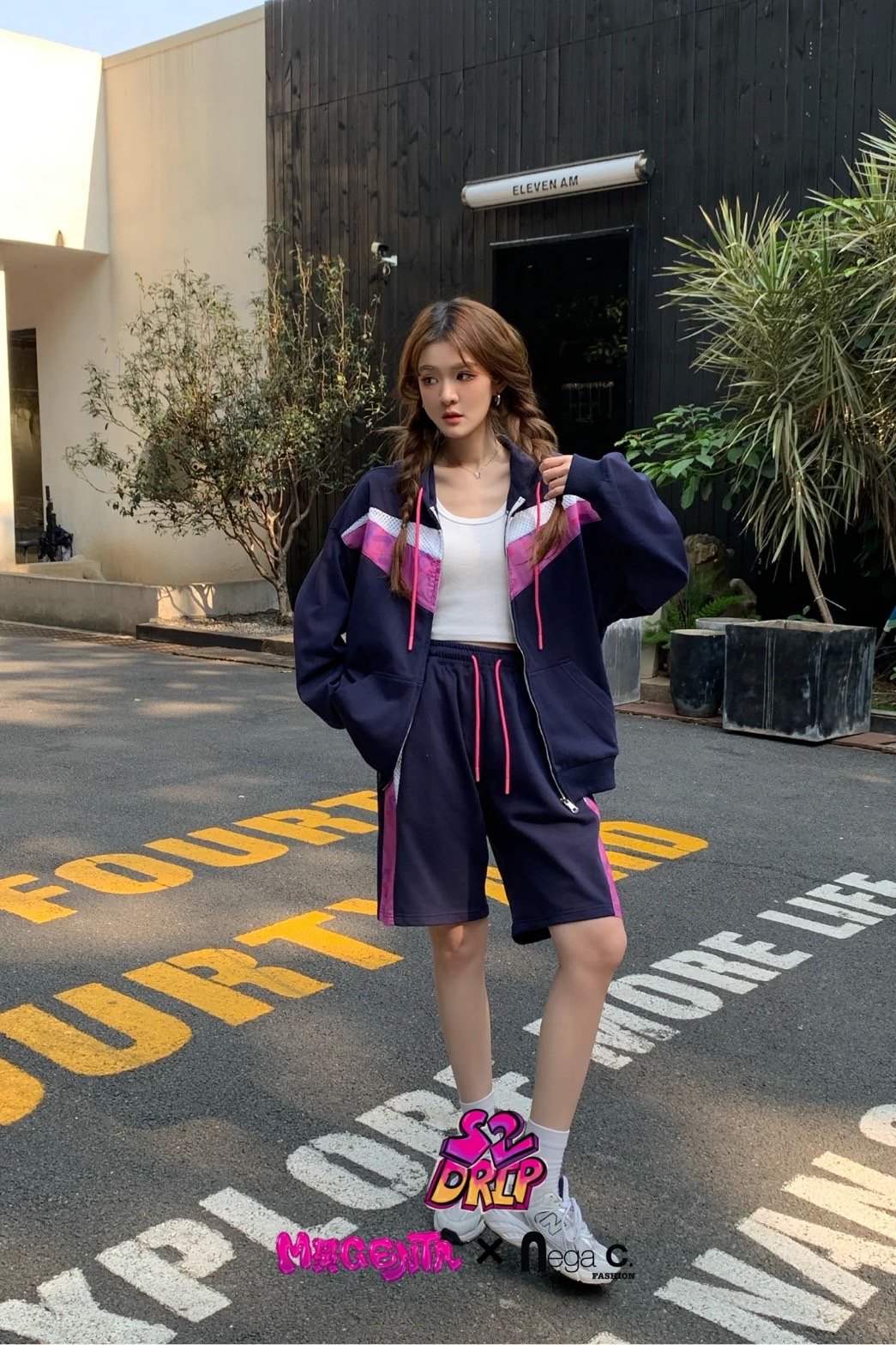 【Magenta × Nega C.】 S2 Drip Collection ～Fabric ...