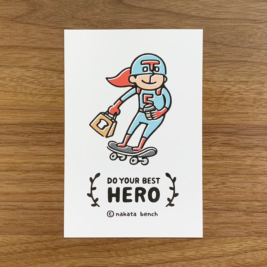 ポストカード( HERO ) | nakata bench STORE ポストカード( HERO ) | nakata bench STORE