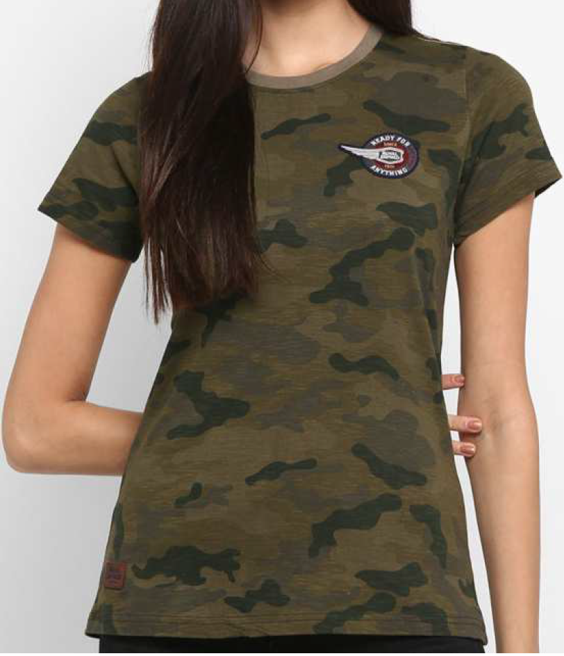 MLG CAMO T SHIRT CAMO for women MLG カモT シャツ 女性用...