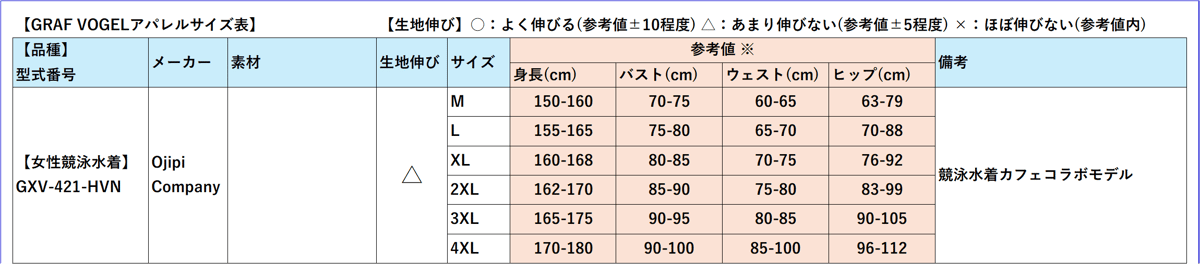 GVX-421-HVN オリジナル競泳水着（エントリーモデル：OjipiCompany）