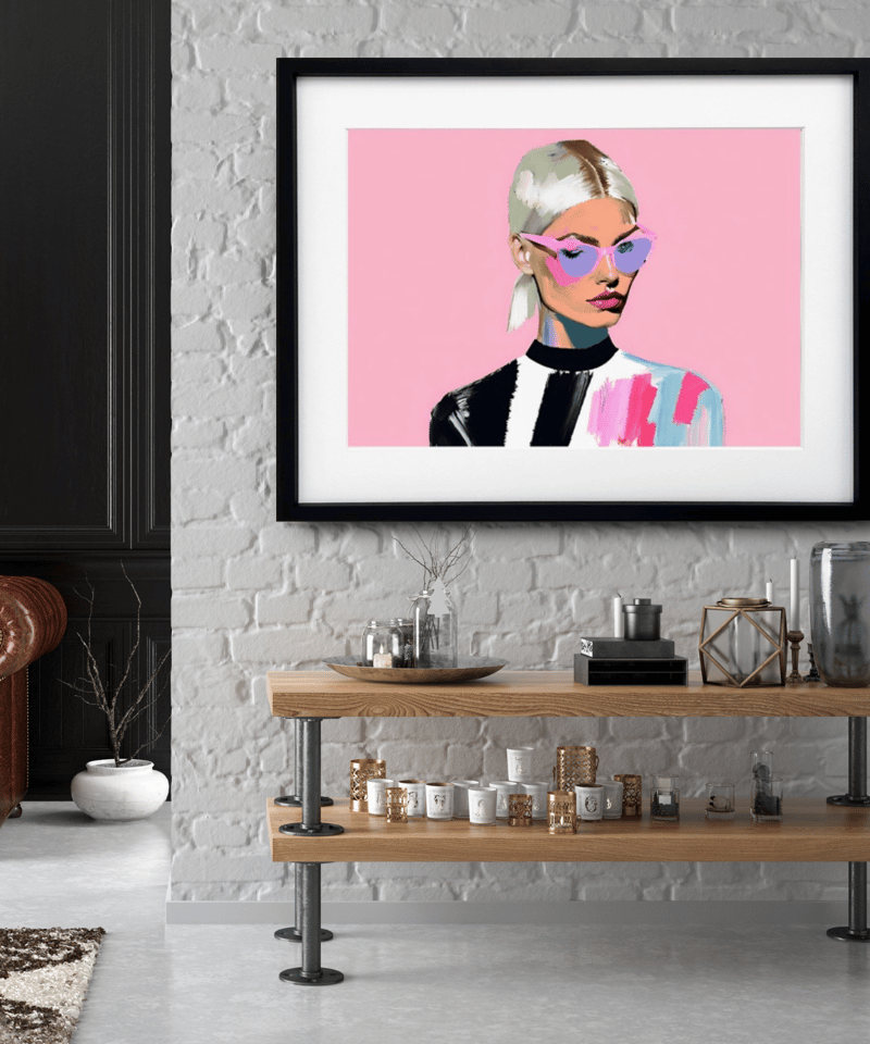 ファッション アブストラクト 現代アート 肖像画 抽象画 ファッション アブストラクト 現代アート 肖像画 抽象画