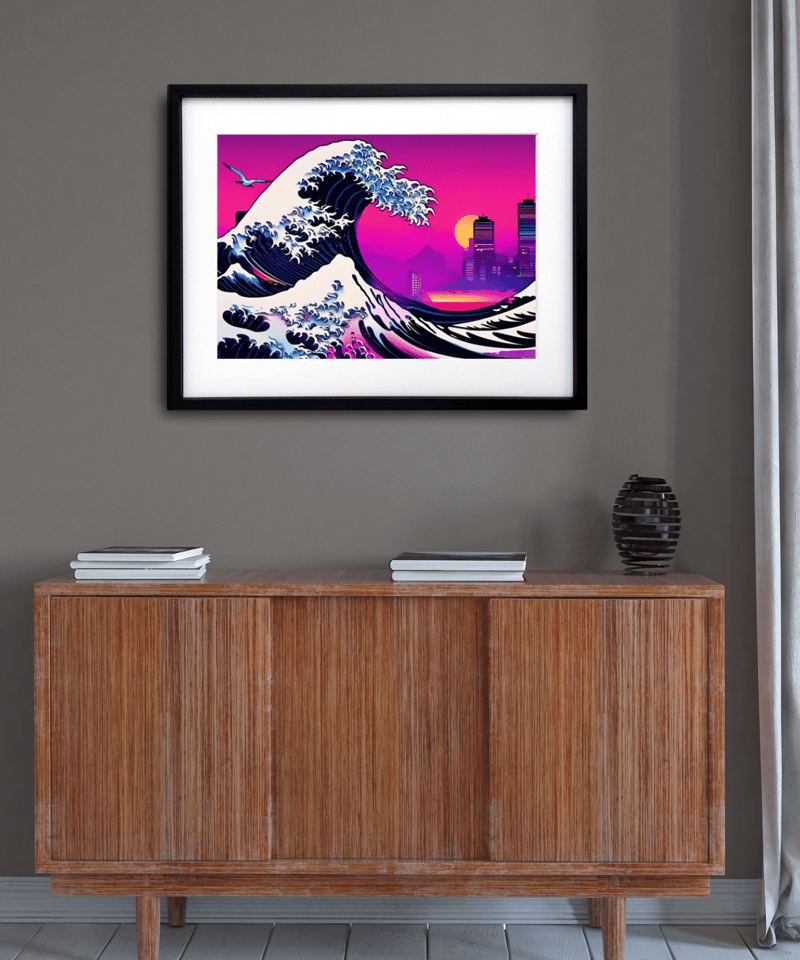 Ukiyoe 浮世絵 The Great Wave 海 レトロ 風景 富嶽三十六景 Ukiyoe 浮世絵 The Great Wave 海 レトロ 風景 富嶽三十六景