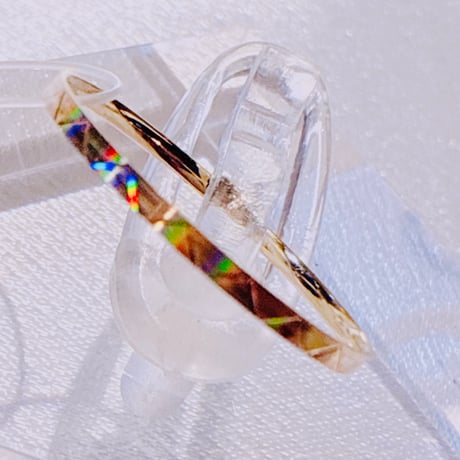 JJFT 30796 K18YG Rainbowリング #11 | Naotto's shop...
