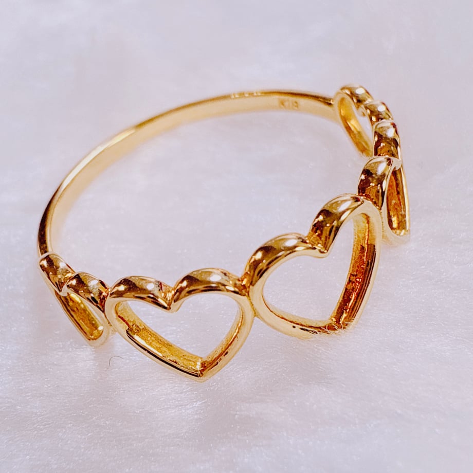 花様 30212 K18YG 地金リング 1.460g #13 | Naotto's shop...