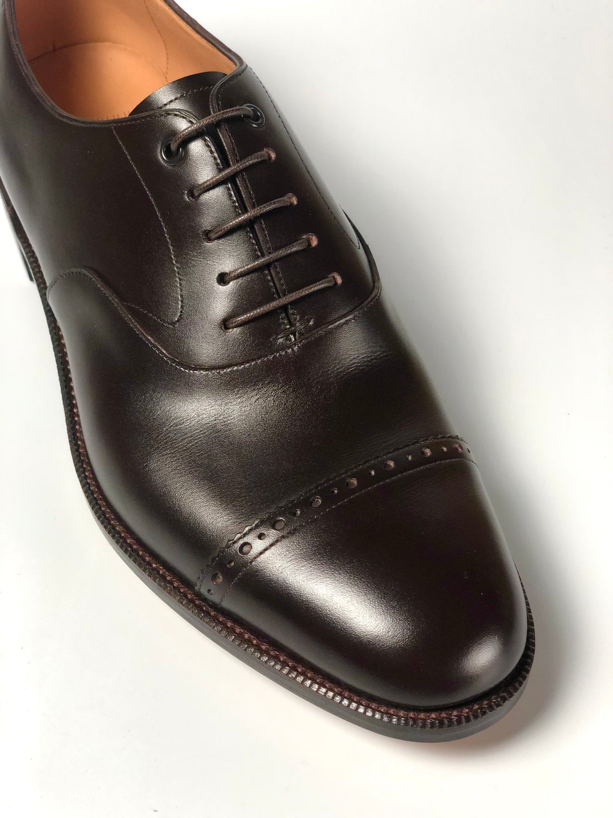 Punched Cap Toe Oxford by Direct Goodyear | LIG...