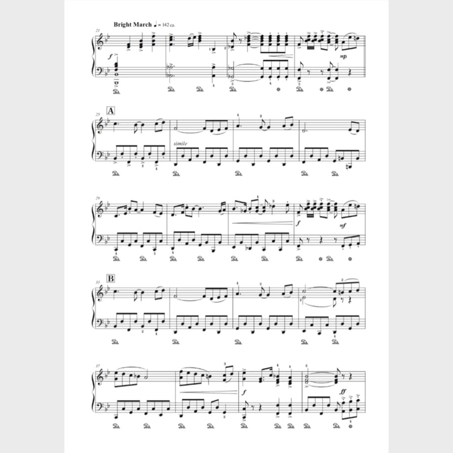 🌸 Street Piano | スズキ楽譜浄書屋