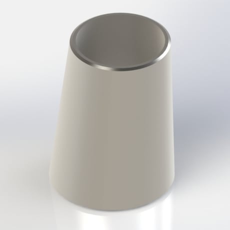 【突合せ溶接式管継手 ステンレス Sch10S】CADデータ / 3D / STEP | グラント