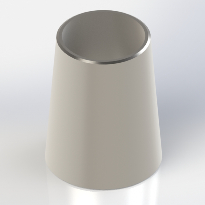 【突合せ溶接式管継手 ステンレス Sch10S】CADデータ / 3D / STEP | グラント