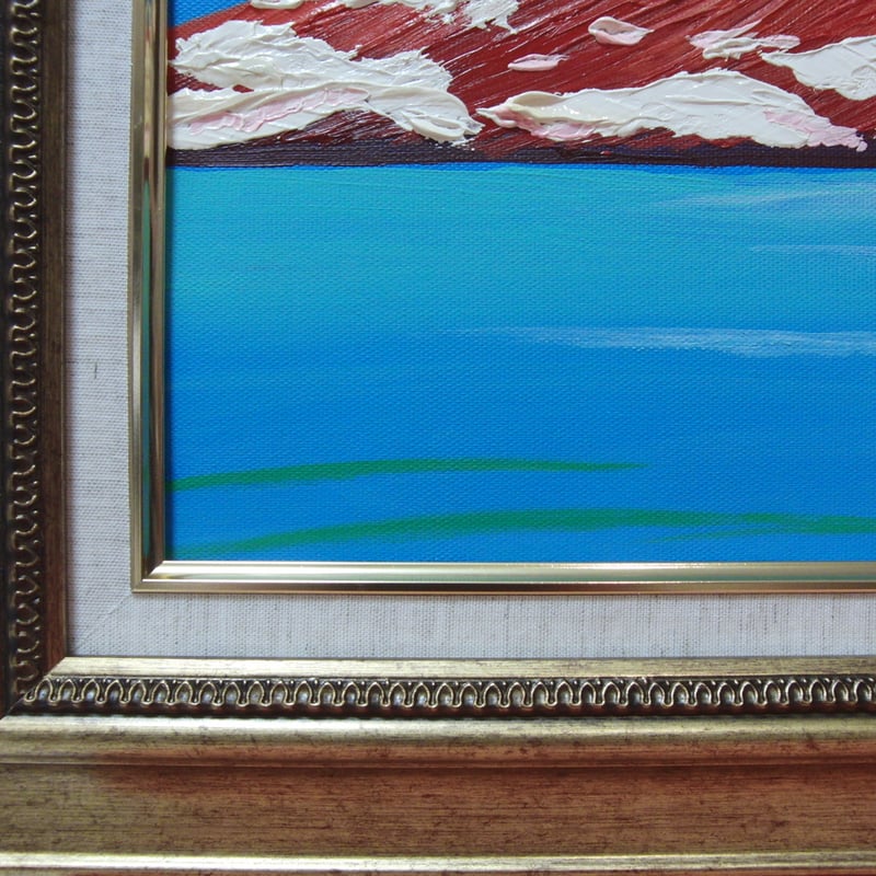 ≪国美協≫TOMOYUKI・友之、『富士山』、油彩画、F6号:40,9×31 ≪国美協≫TOMOYUKI・友之、『富士山』、油彩画、F6号:40,9×31