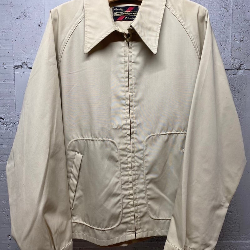 70s vintage SEARS 棒タロン ジッパー スウィングトップ OS017 70s vintage SEARS 棒タロン ジッパー スウィングトップ OS017