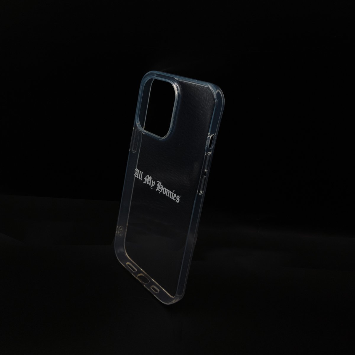 All My Homies iPhone Case (Clear×White) | allmy...