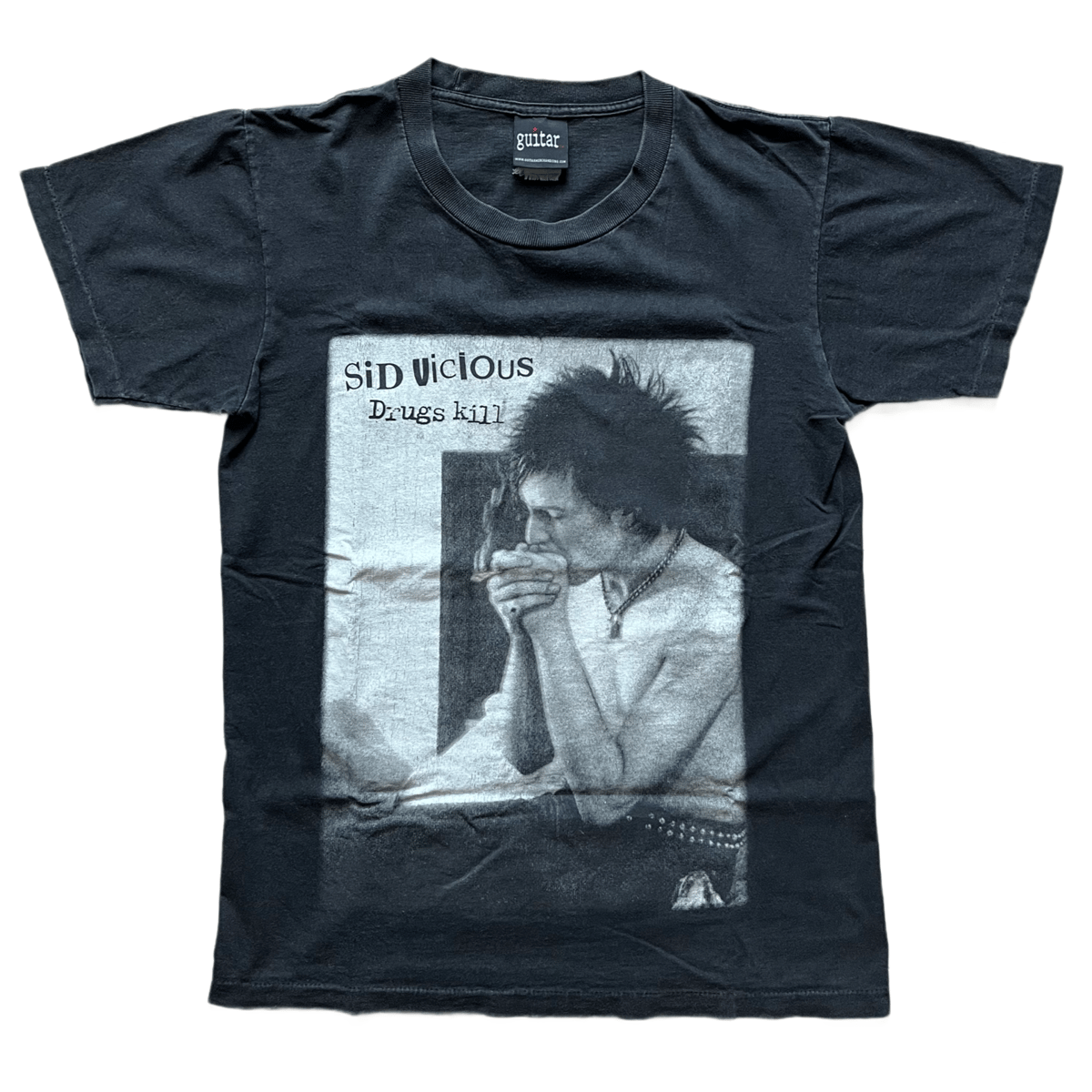 Sid Vicious Drugs Kill 90s Tee | Onyx Sid Vicious Drugs Kill 90s Tee | Onyx
