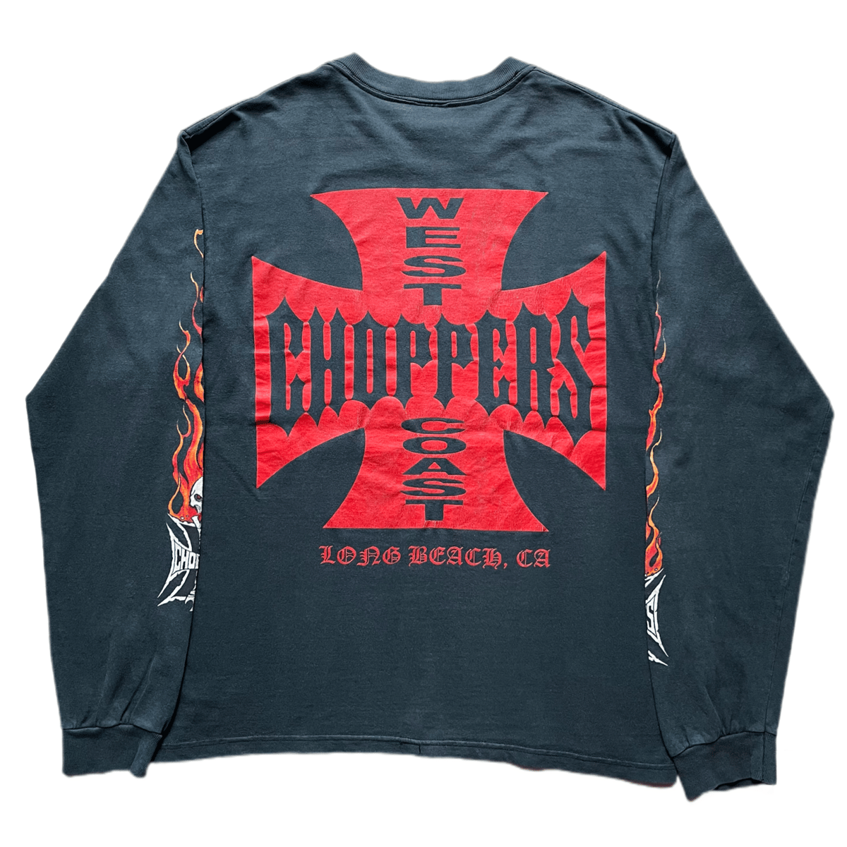 00s OG WEST COAST CHOPPERS FLAME IRON CROSS | Onyx
