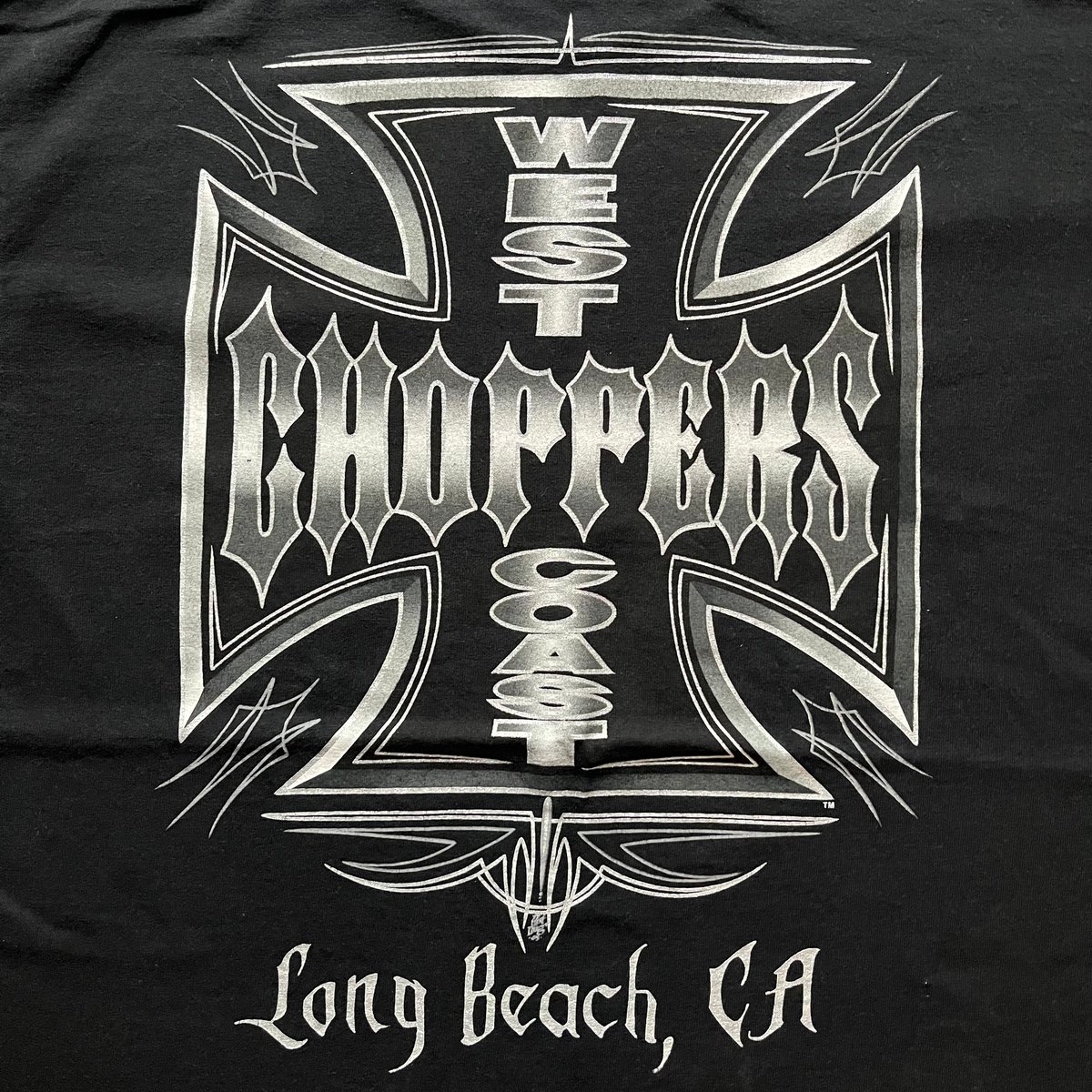00s OG WEST COAST CHOPPERS SILVER IRON CROSS