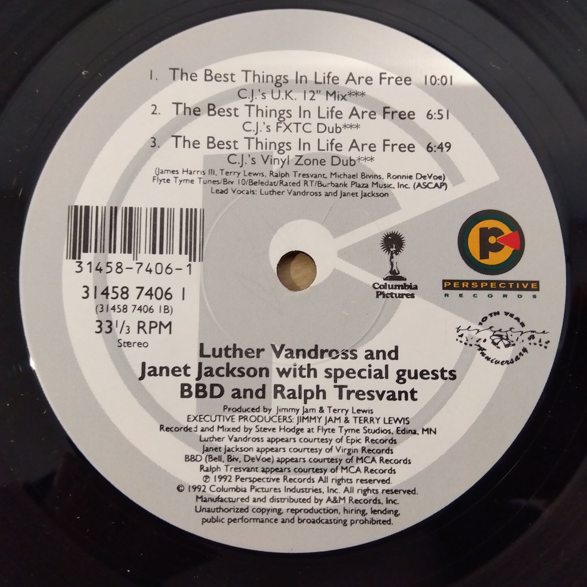 Luther Vandross & Janet Jackson / The Best Thin...