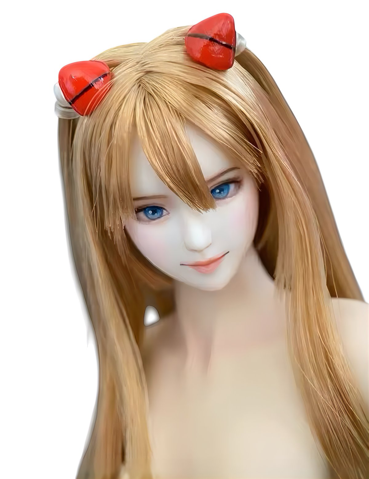 1/6 フィギュア ヘッド 12インチ 手仕上げリアルモデル 惣流 EINIブランド | EINI