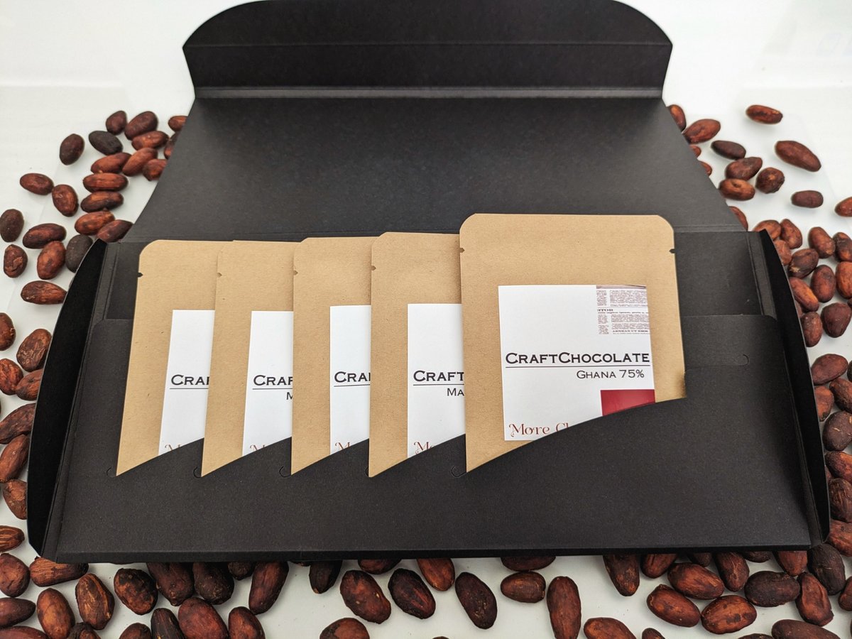 クラフトチョコレート ギフトセットスクエア 5種 | More Choco クラフトチョコレート ギフトセットスクエア 5種 | More Choco