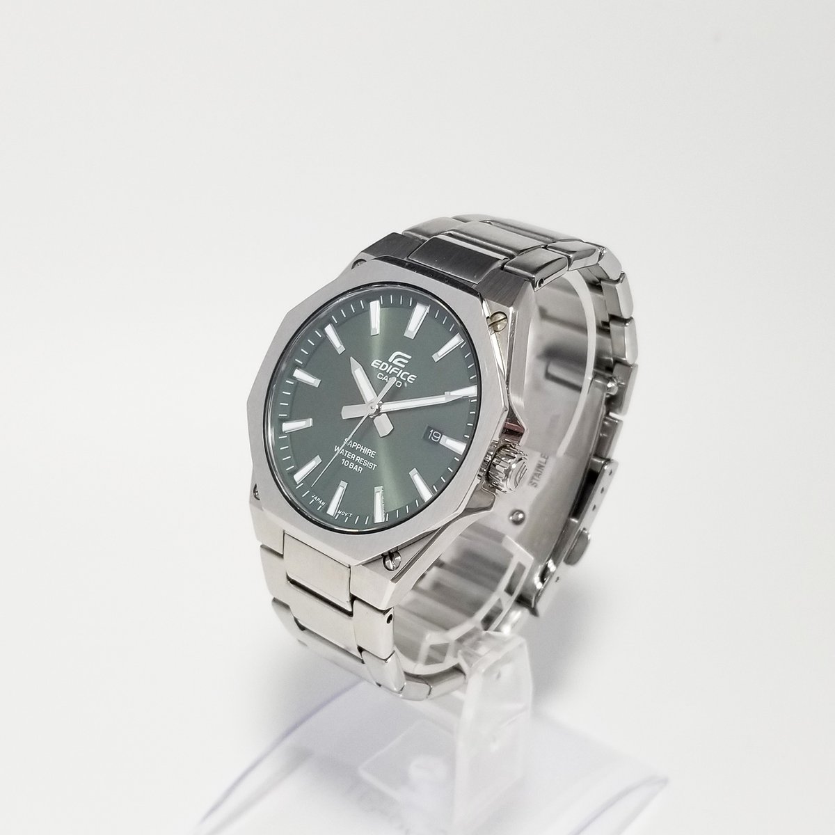 【CASIO】カシオ 腕時計 エディフス EDIFICE クオーツ グリーン EFR-S108...