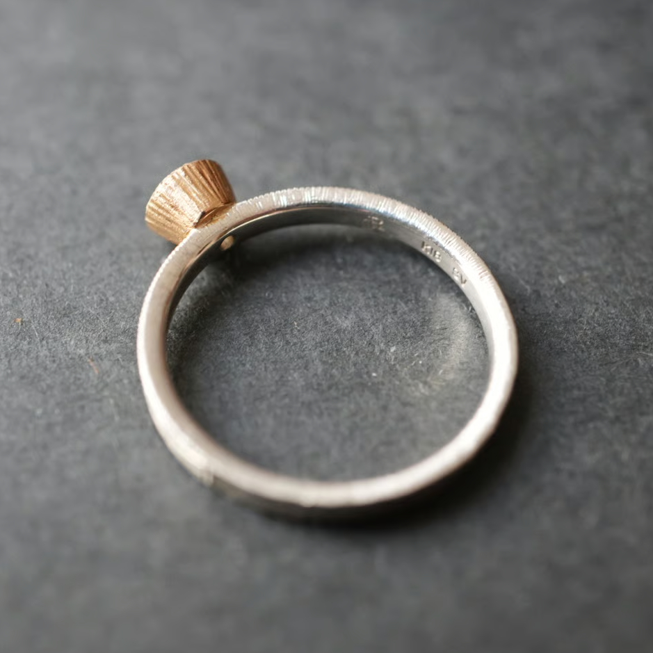 Blue Sapphire Cronus Ring | GERMEDEUR