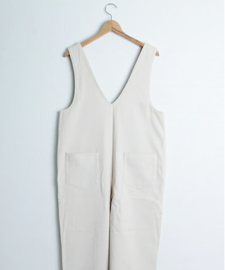 zip up overalls /2color FL3263 | Flosa