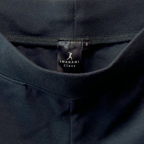 ジョガーパンツ＜I'm IMANAMI Class＞ブラック×ワッペン（ホワイト×黒文字）
