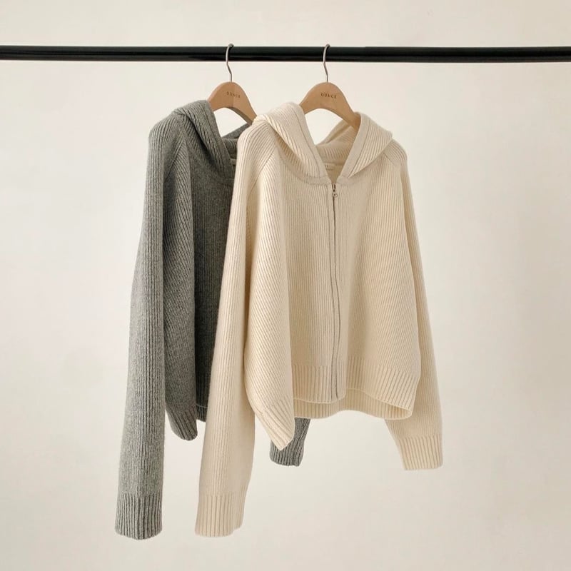 ounce / near hood zipup knit(即納) | be taste ounce / near hood zipup knit(即納) | be taste