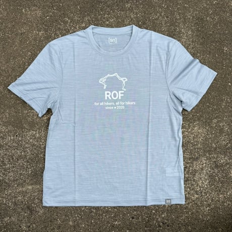 ROF Simple logo 50/50 T 〈グレー〉 | ROF