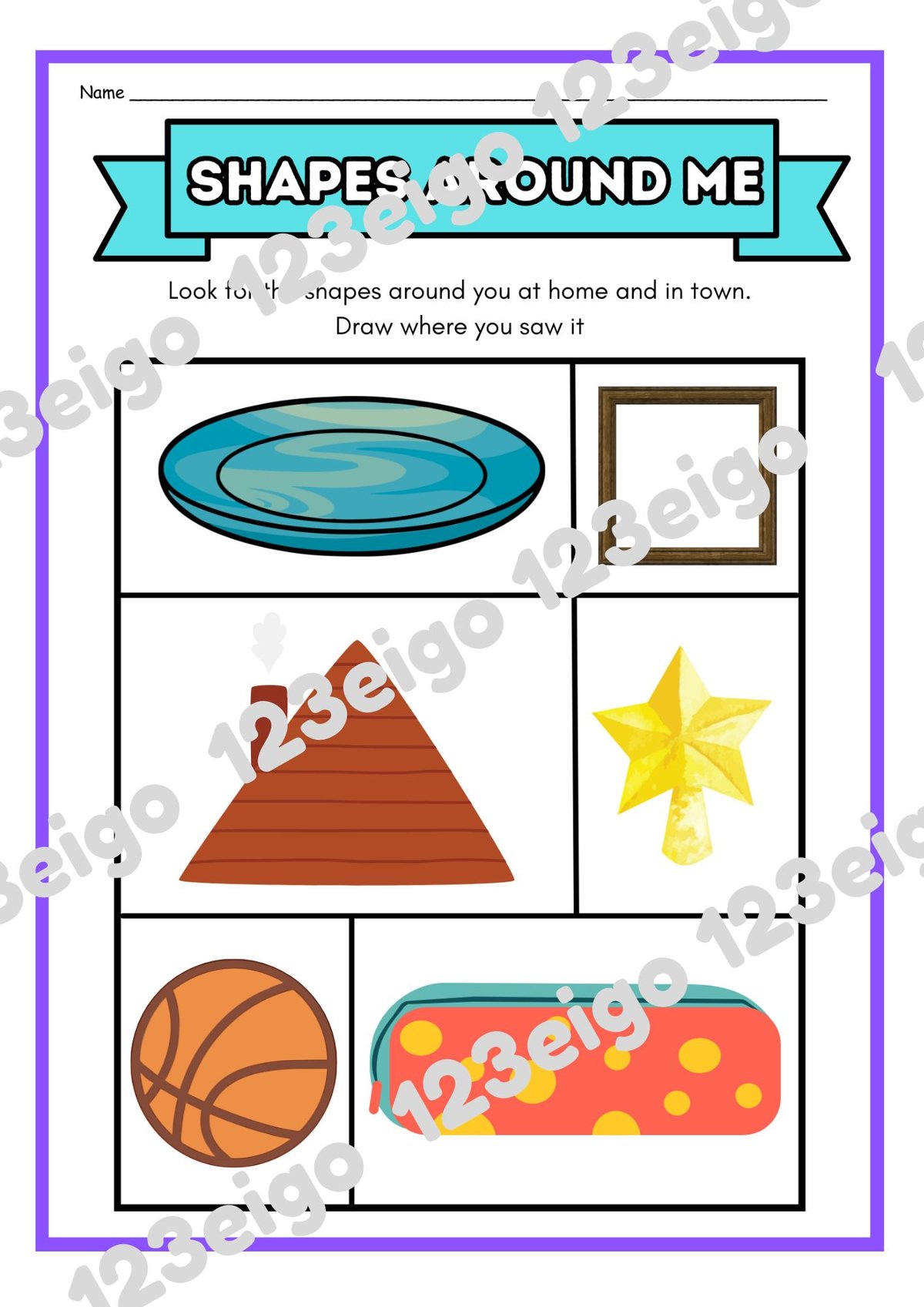 Shapes Around Me | 123eigo