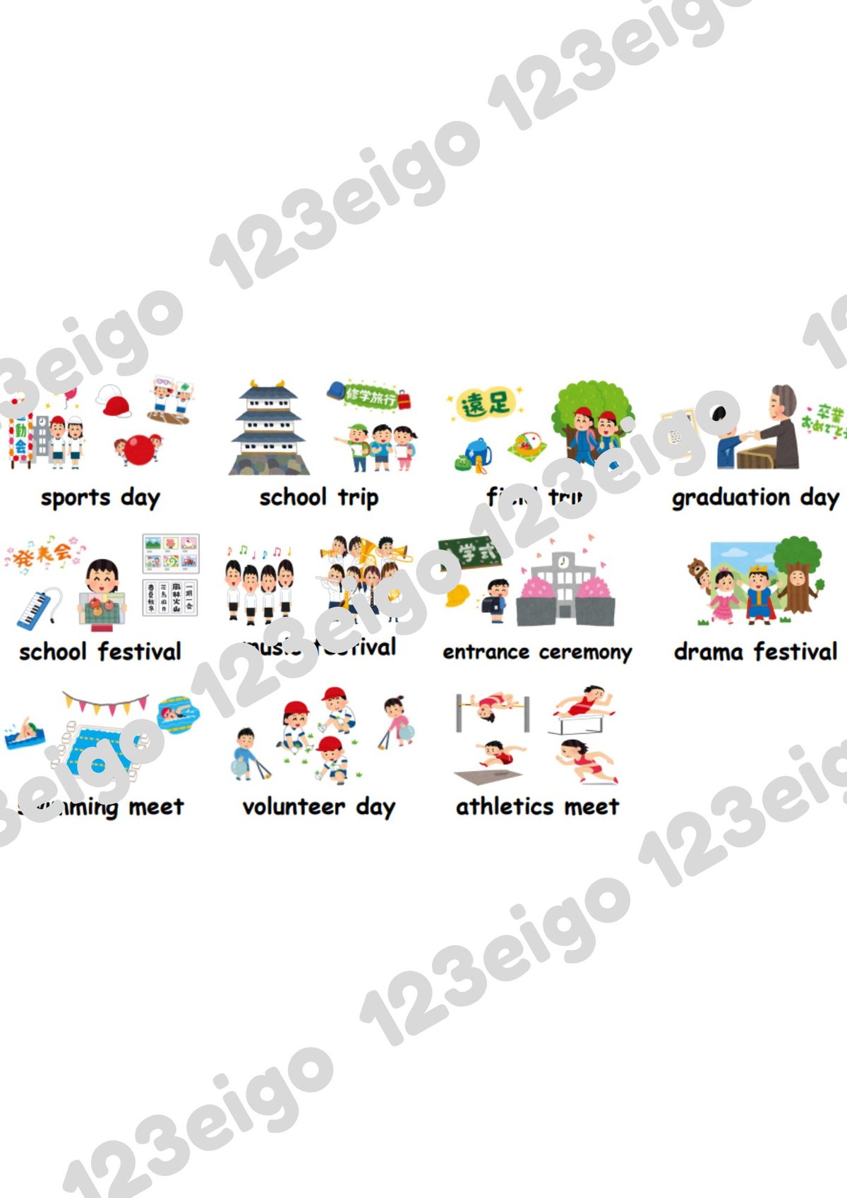 My Best Memory Flashcards | 123eigo